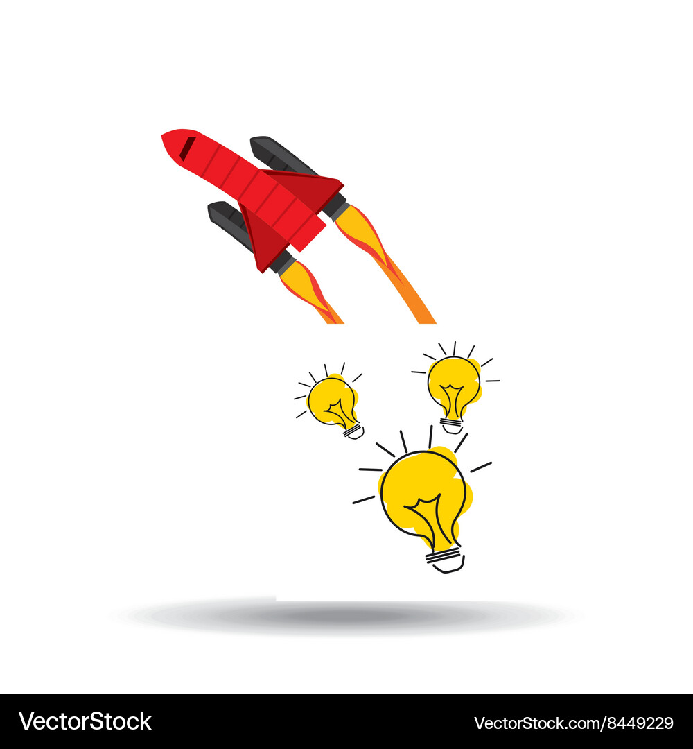 Start Up Concept Design Royalty Free Vector Image
