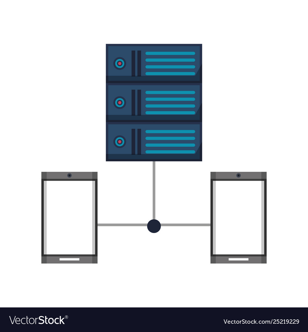 Technology software tools cartoon Royalty Free Vector Image