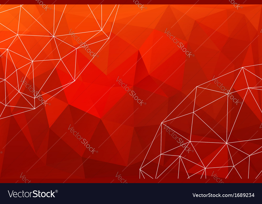 Red abstract polygonal background Royalty Free Vector Image Red abstract polygonal background Royalty Free Vector Image