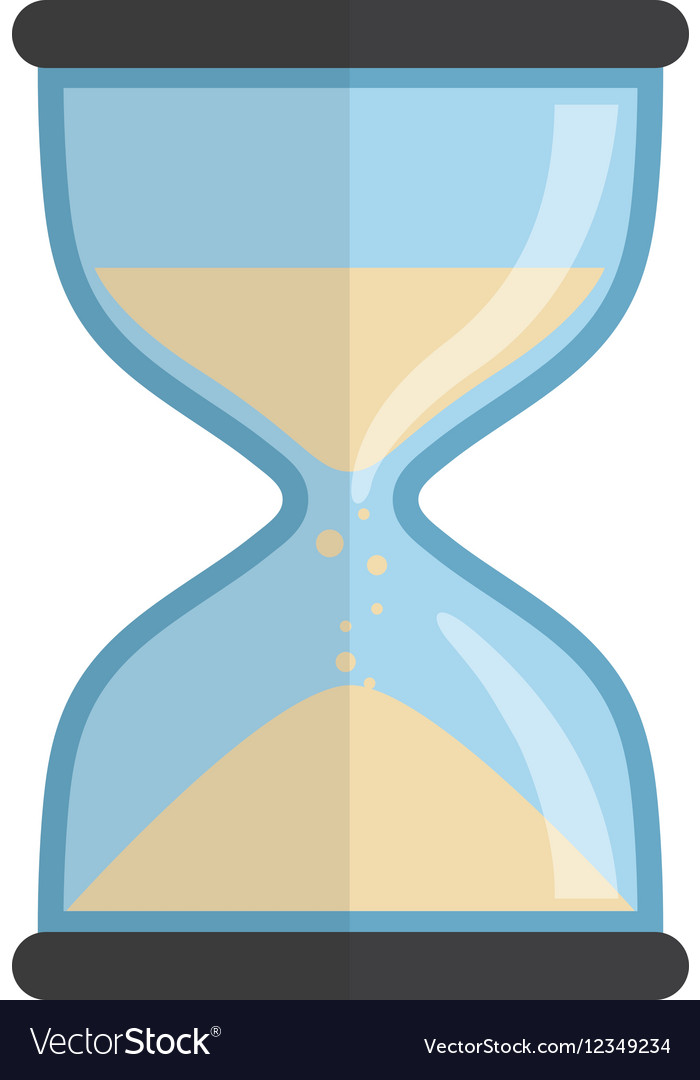 Time clock symbol Royalty Free Vector Image - VectorStock