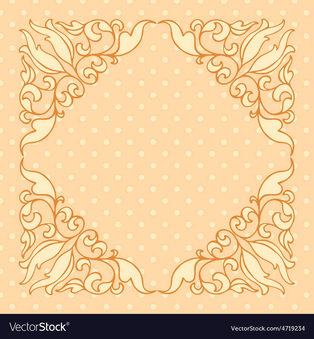 Vintage pattern Royalty Free Vector Image - VectorStock
