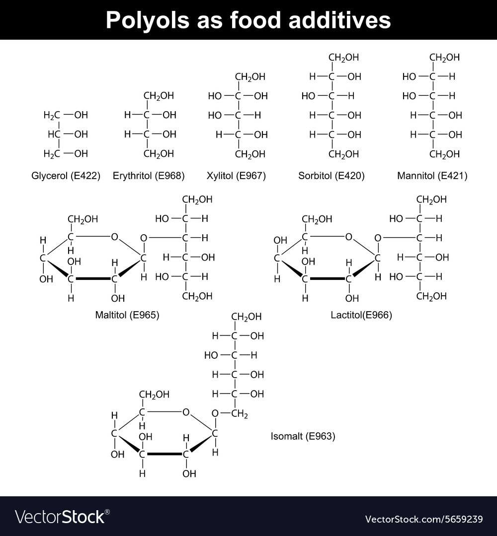 Polyols Royalty Free Vector Image - VectorStock