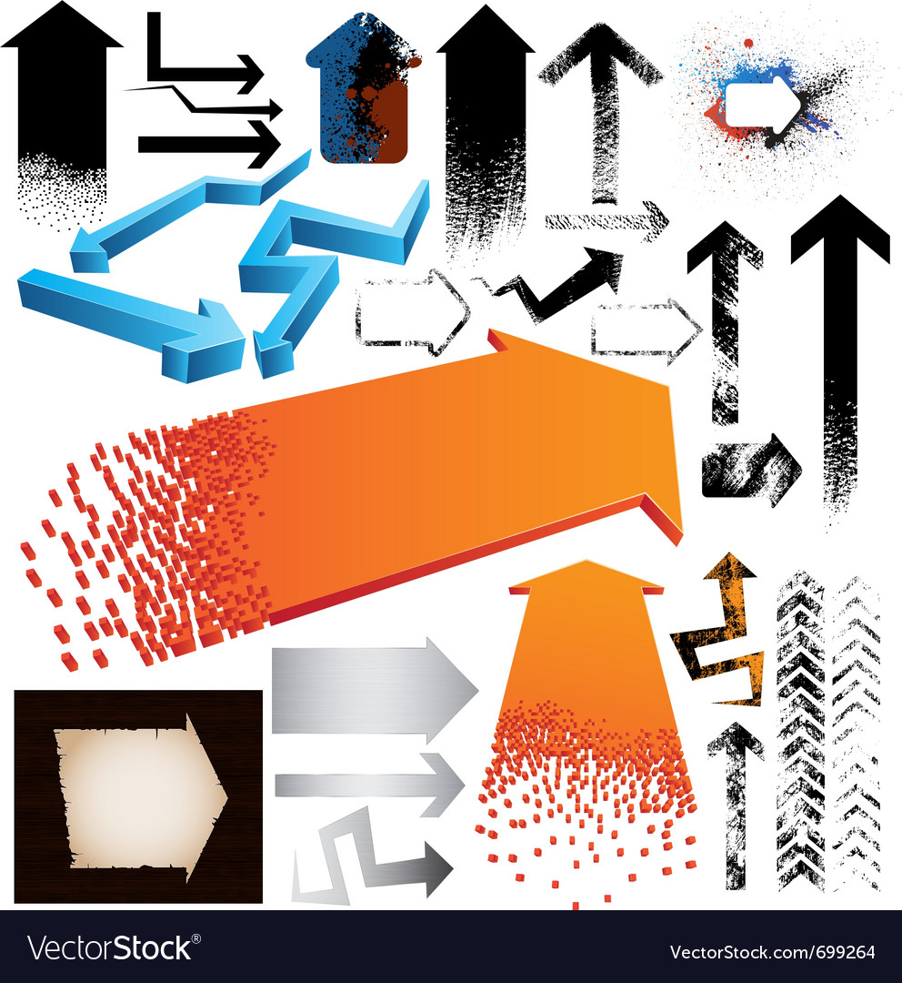 Arrows Royalty Free Vector Image - VectorStock