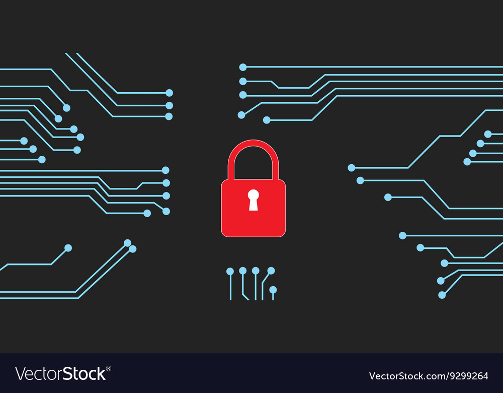 Website security Royalty Free Vector Image - VectorStock