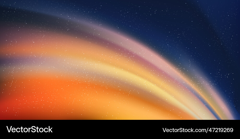 Milky way galaxy with star and space dust Vector Image