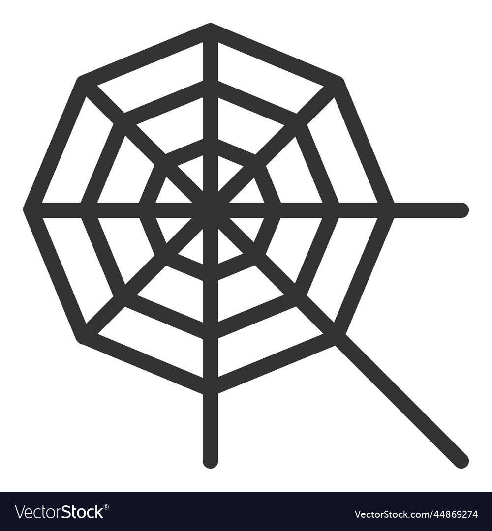 Spider web Royalty Free Vector Image - VectorStock