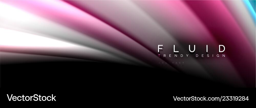 Abstract wave line water 3d background Royalty Free Vector