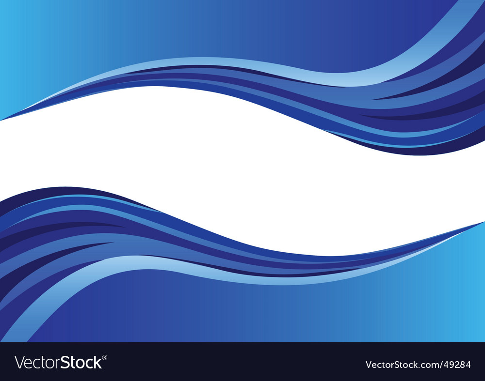 Wave background Royalty Free Vector Image - VectorStock