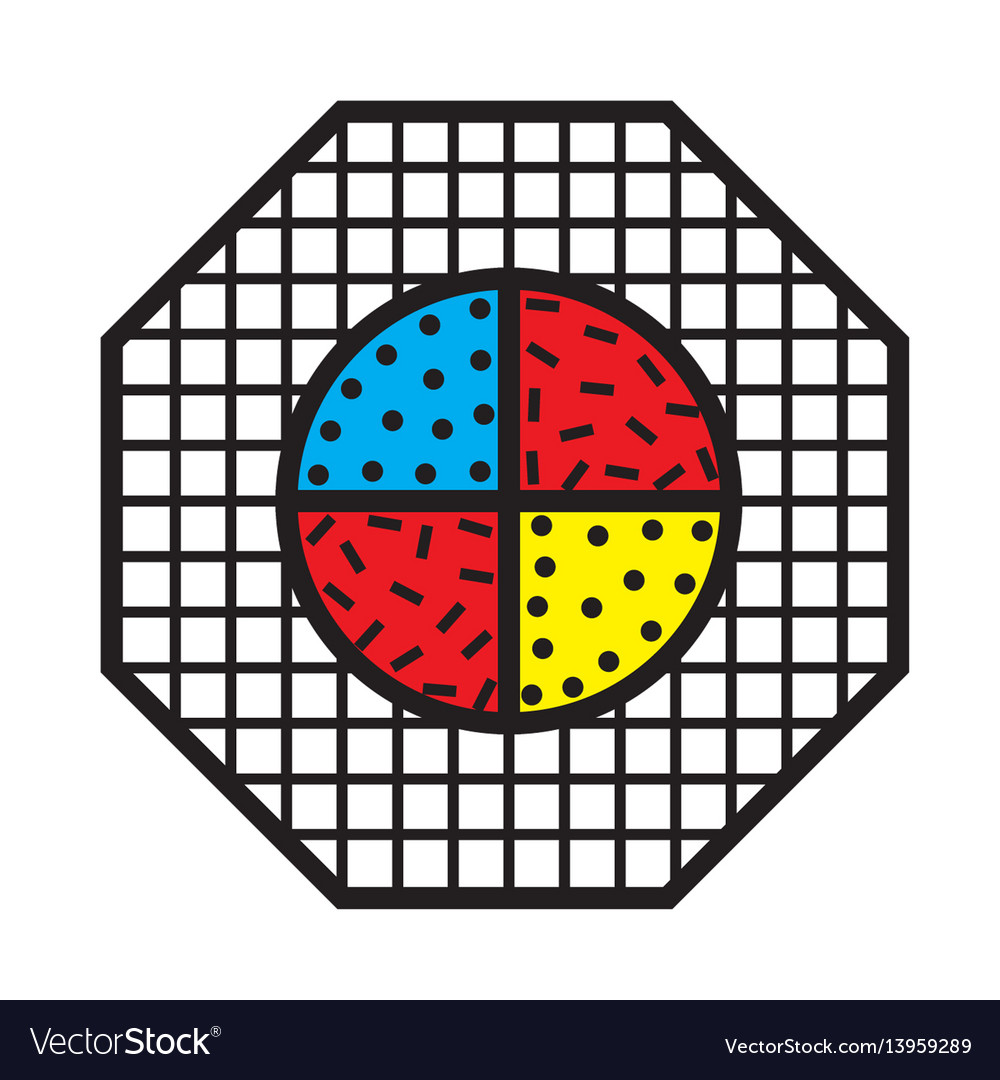 Abstract patch Royalty Free Vector Image - VectorStock