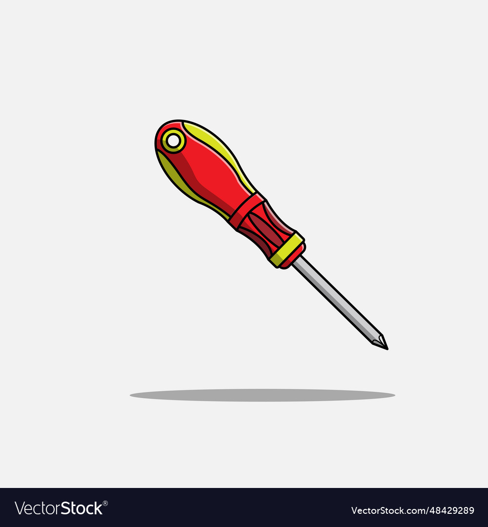 Screwdriver plus Royalty Free Vector Image - VectorStock