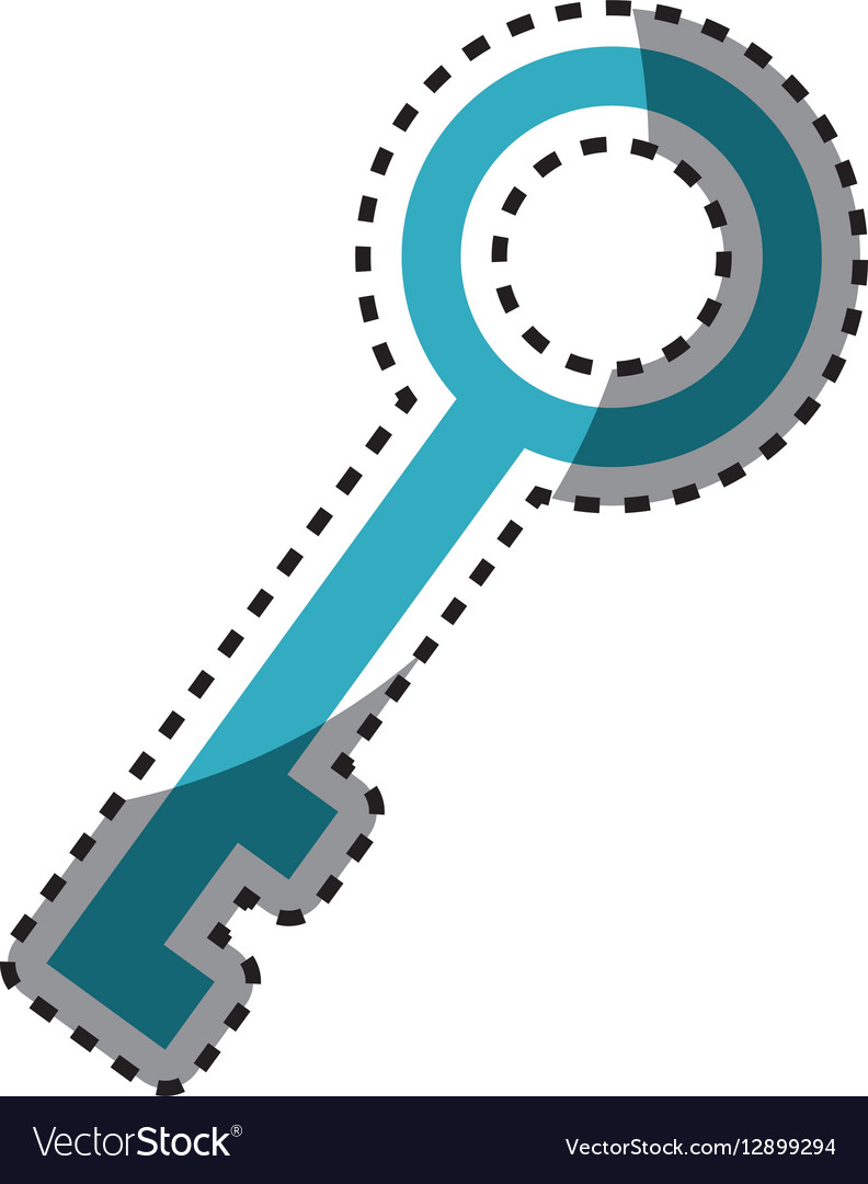 Security key icon Royalty Free Vector Image - VectorStock