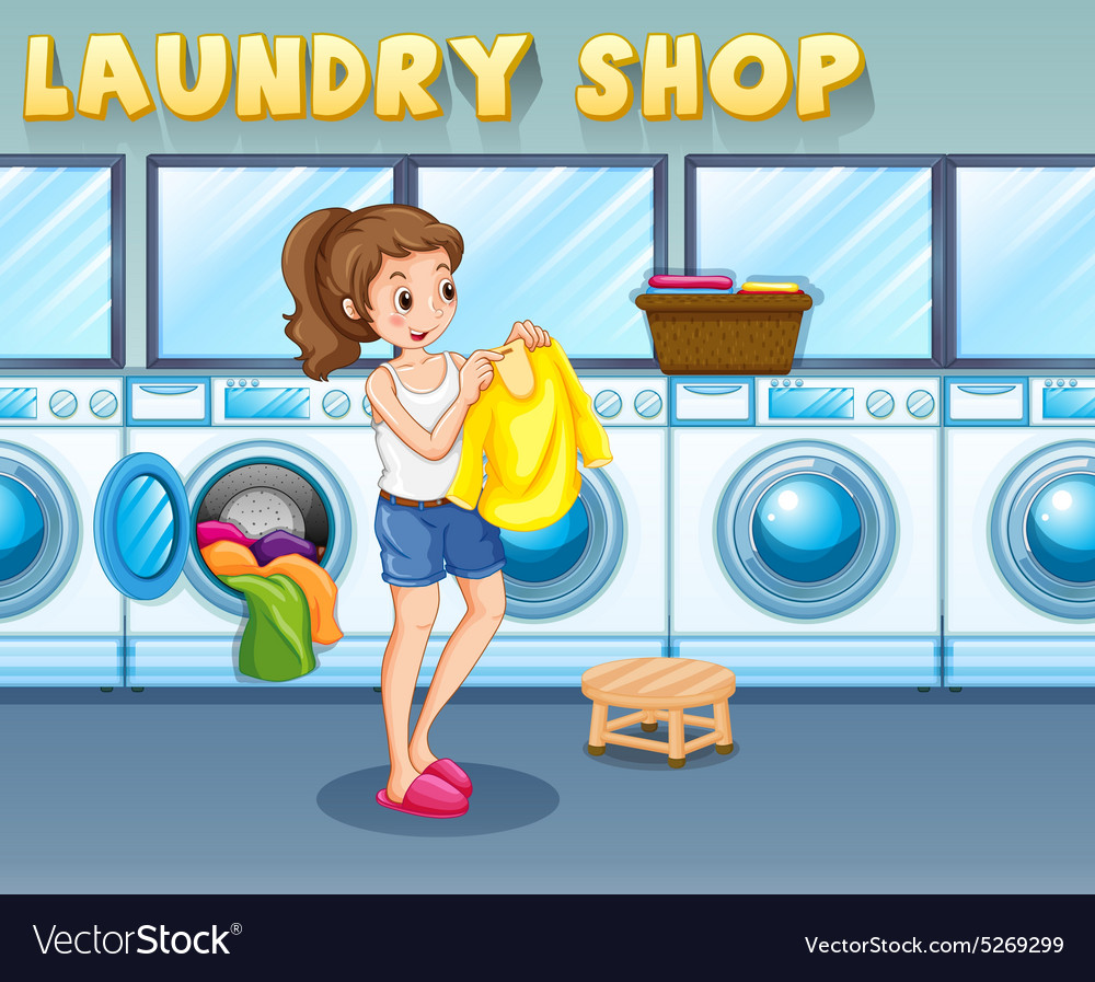 Laundry Royalty Free Vector Image - VectorStock