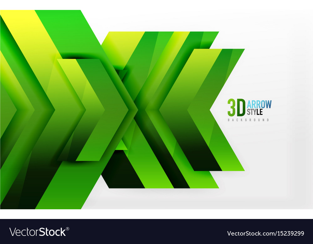 Techno arrow background Royalty Free Vector Image