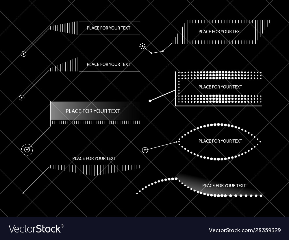 Callout & Form Elements Royalty Free Vector Image
