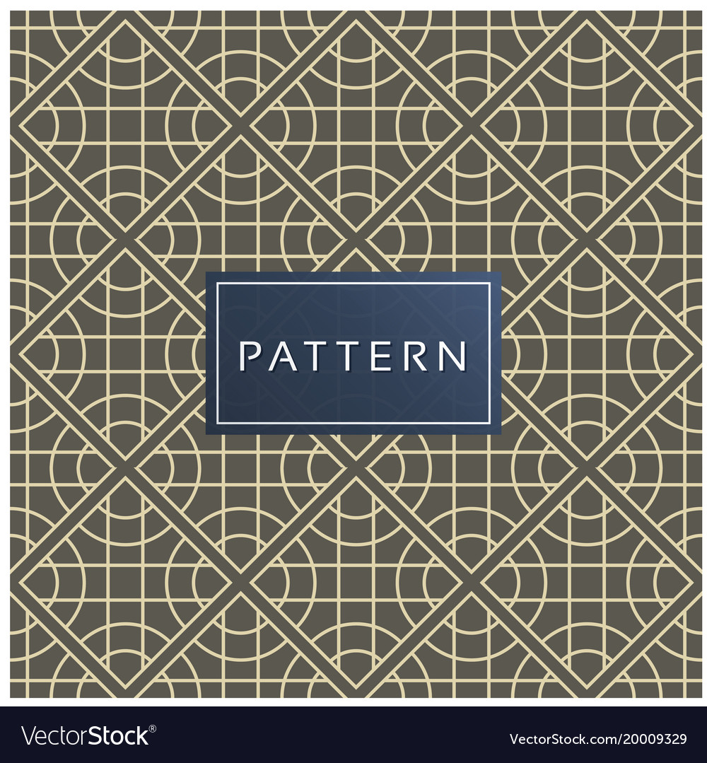 Geometric pattern black background image Vector Image
