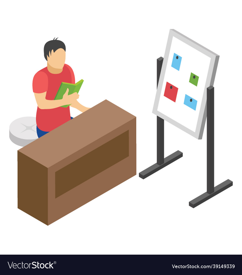 Graphical presentation Royalty Free Vector Image