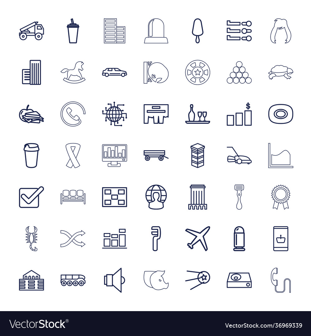 Set icons Royalty Free Vector Image - VectorStock