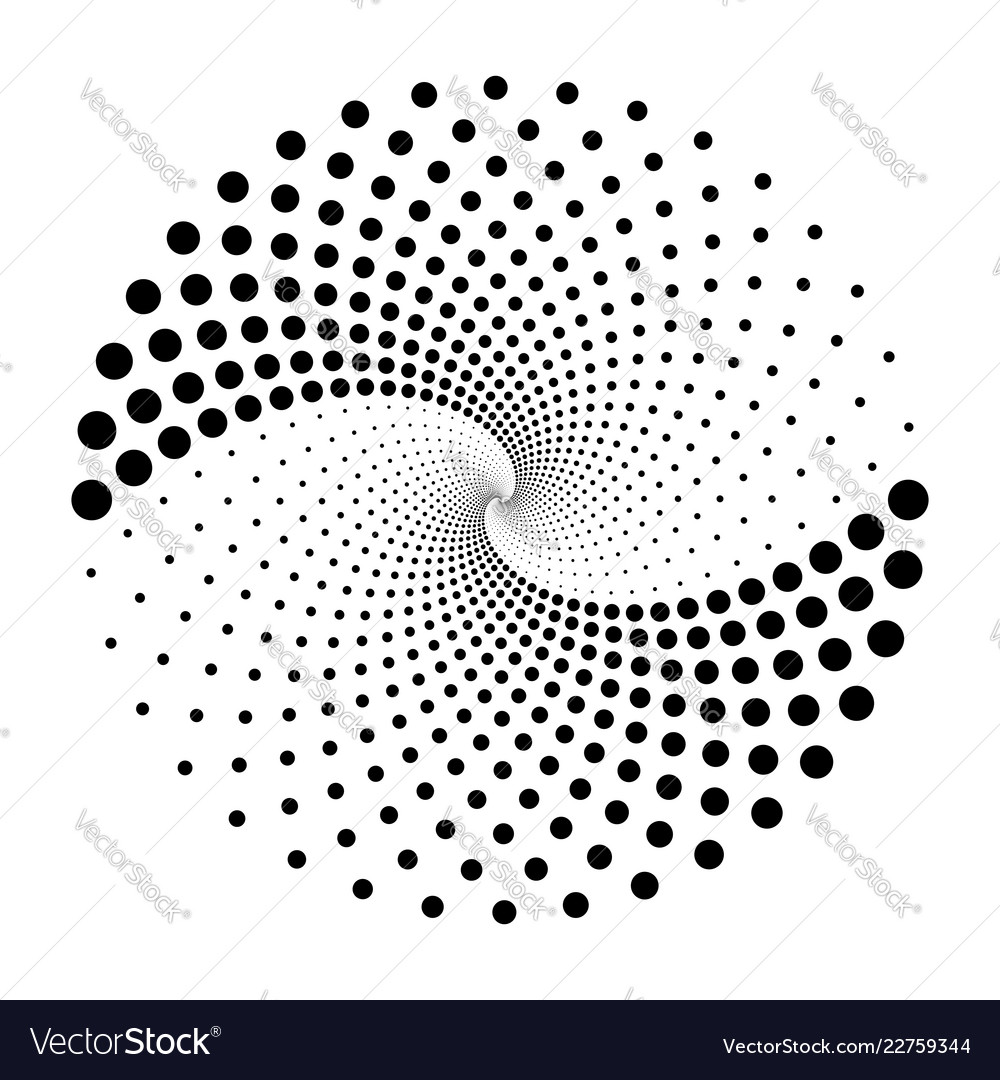 Design spiral dots backdrop Royalty Free Vector Image Design spiral dots backdrop Royalty Free Vector Image