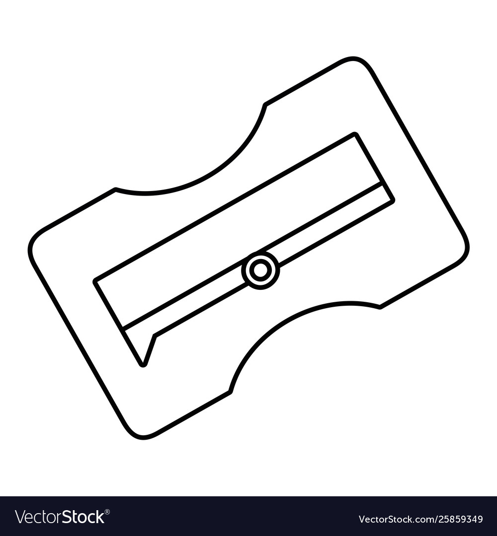 Isolated sharpener design Royalty Free Vector Image