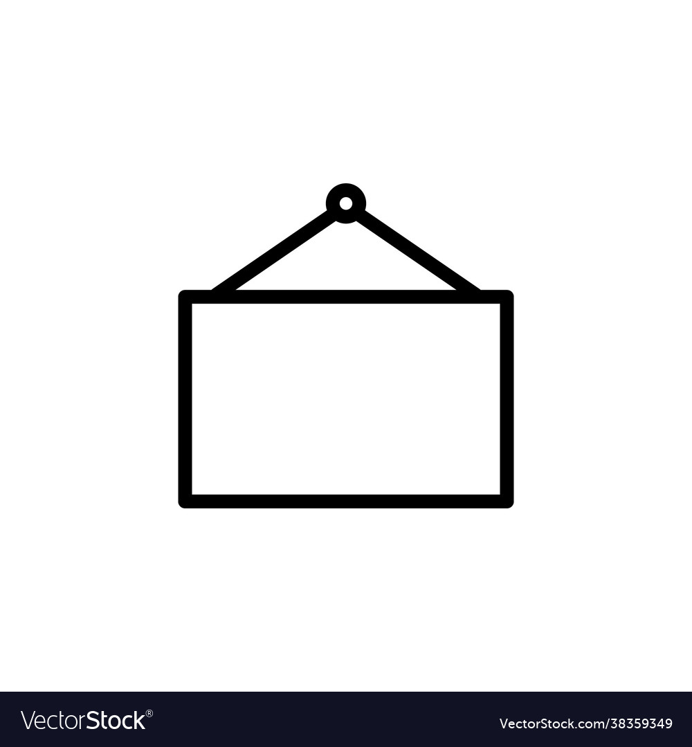 Presentation board Royalty Free Vector Image - VectorStock