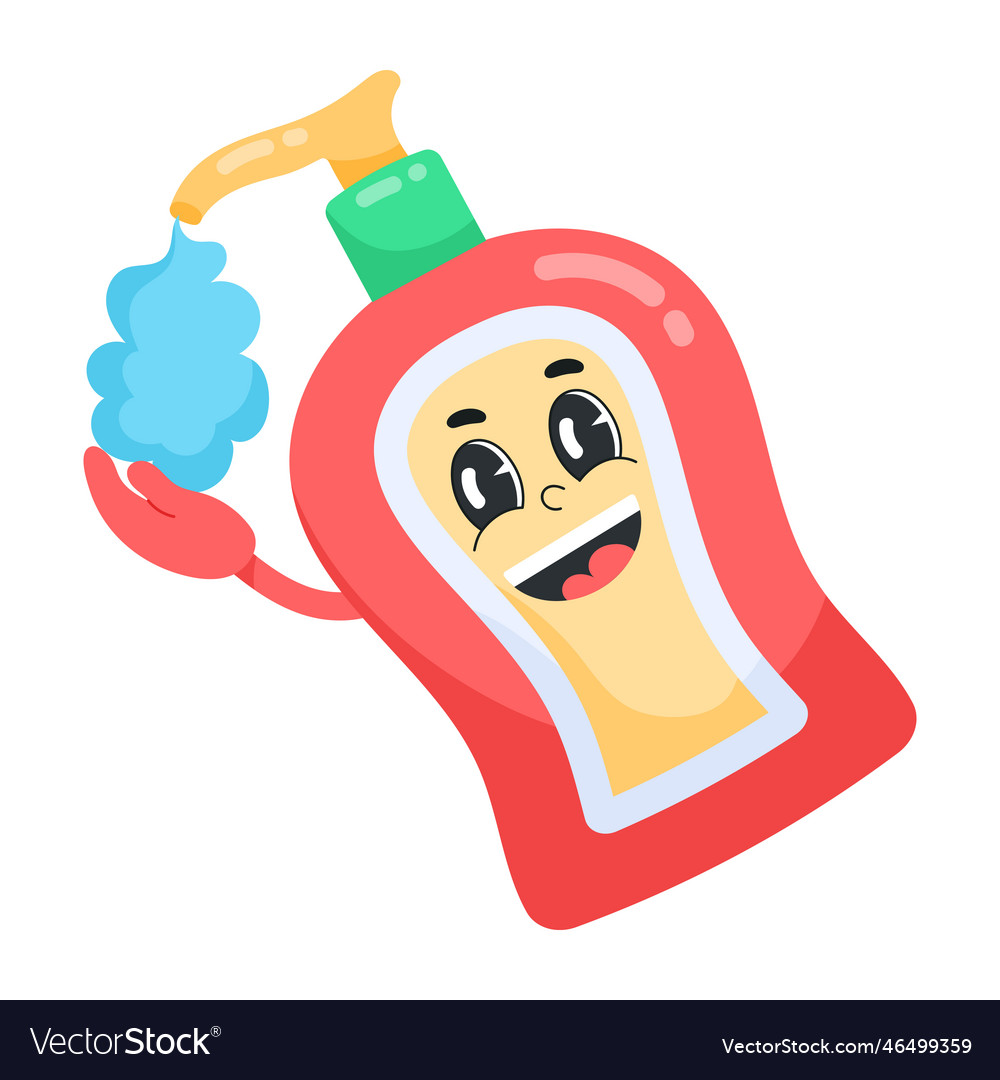 Liquid soap Royalty Free Vector Image - VectorStock