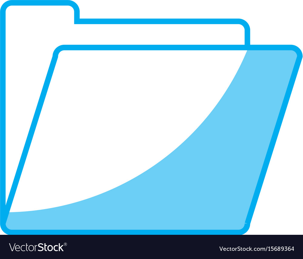 Document folder icon Royalty Free Vector Image