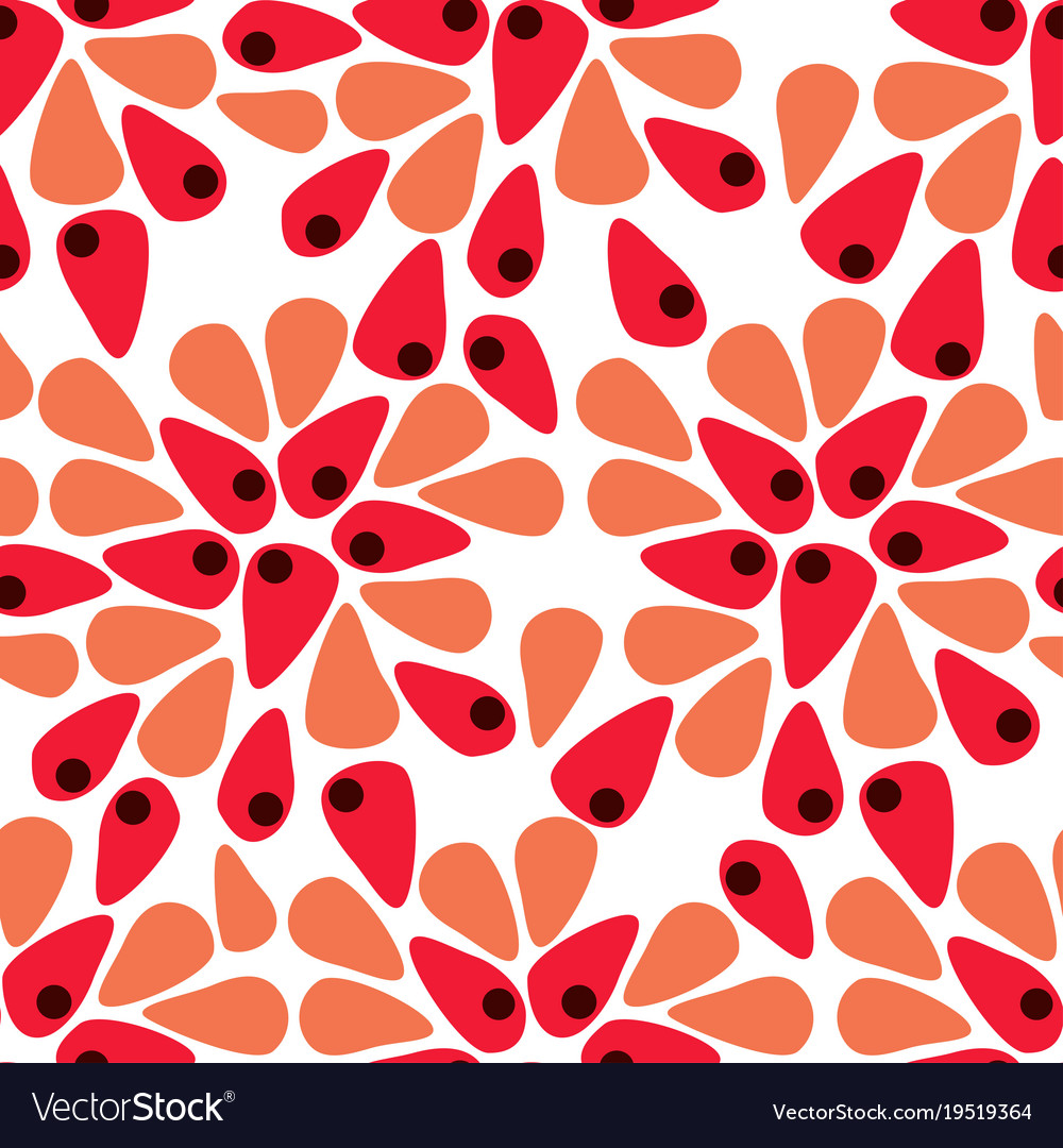 Petals pattern Royalty Free Vector Image - VectorStock