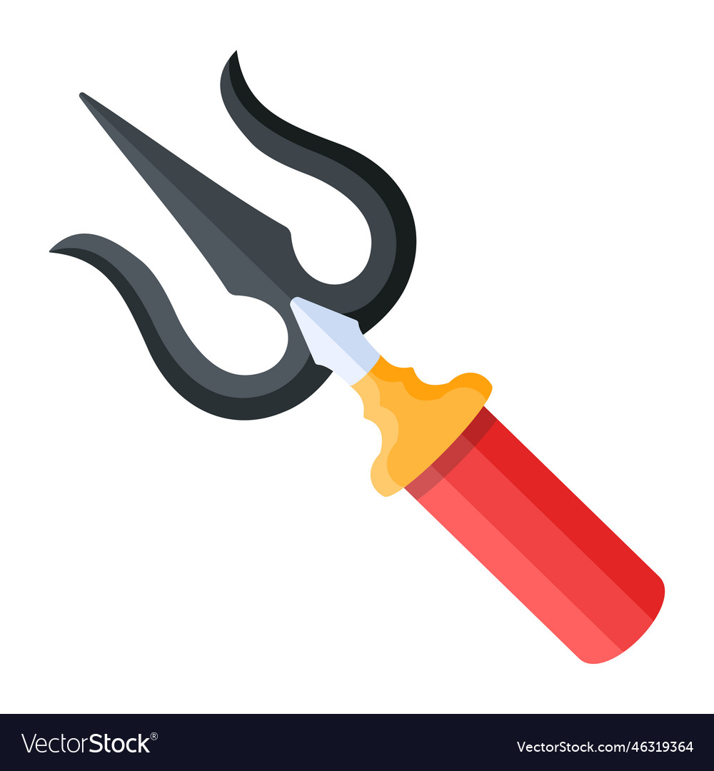 Trident Royalty Free Vector Image - VectorStock