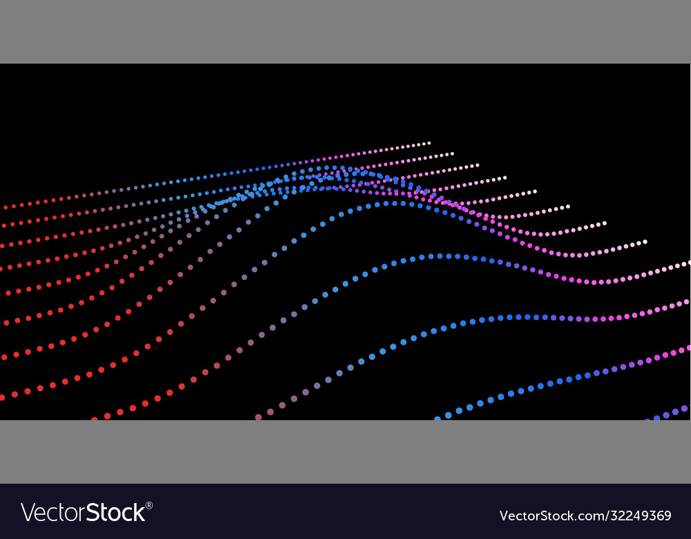 Data slice in volume function point Royalty Free Vector