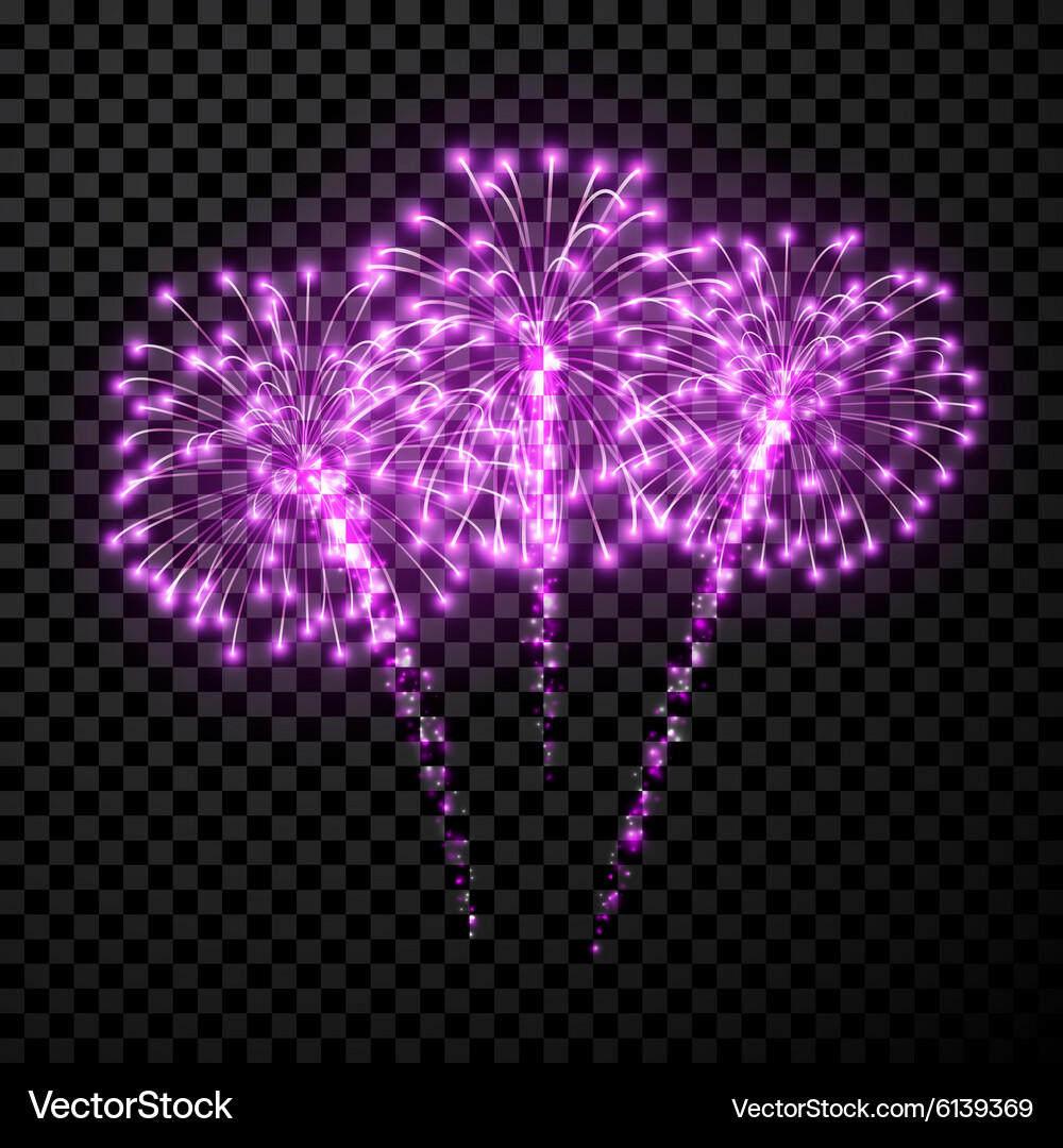 Purple Firework Clip Art