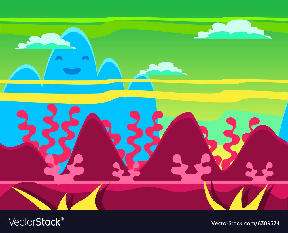 Game background set Royalty Free Vector Image - VectorStock