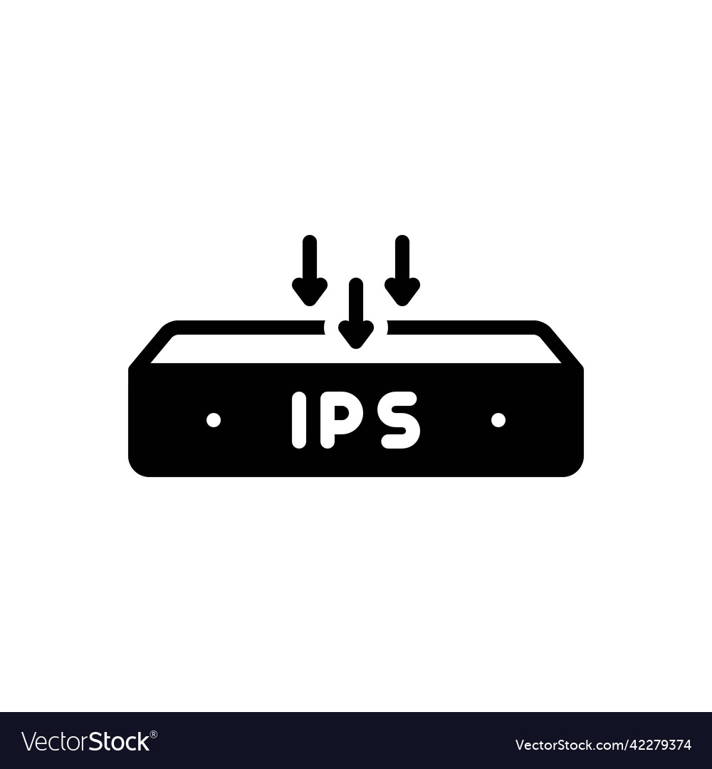 Ips Royalty Free Vector Image - VectorStock