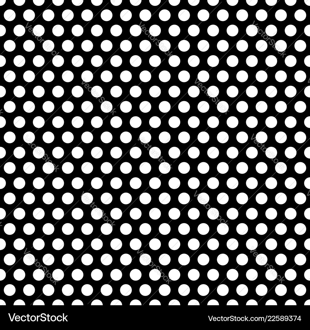 Seamlessly repeatable pattern with dots circles Vector Image