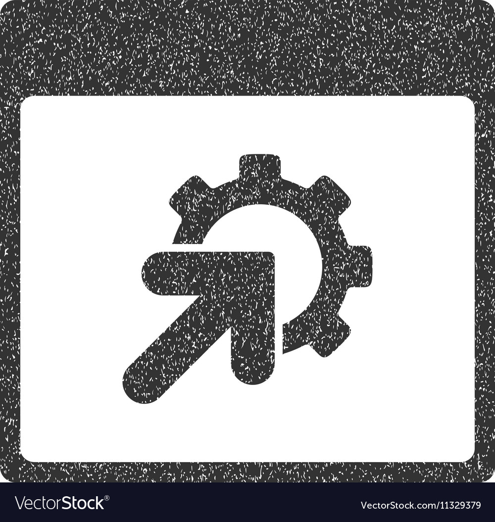 Gear integration calendar page grainy texture icon Gear integration calendar page grainy texture icon