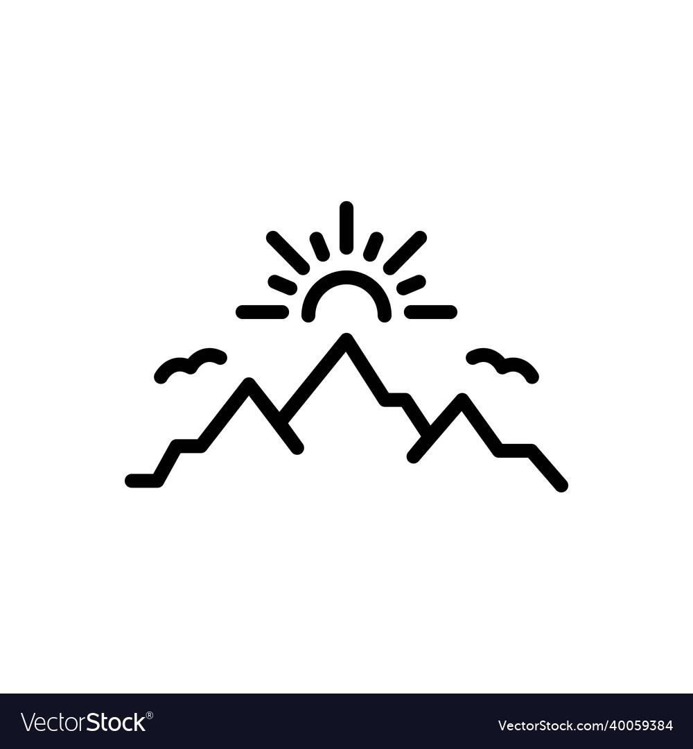 Summit Royalty Free Vector Image - VectorStock