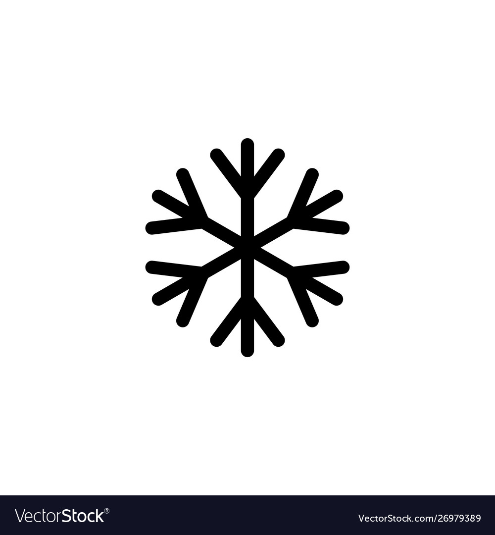 Simple Snowflake Vector Png