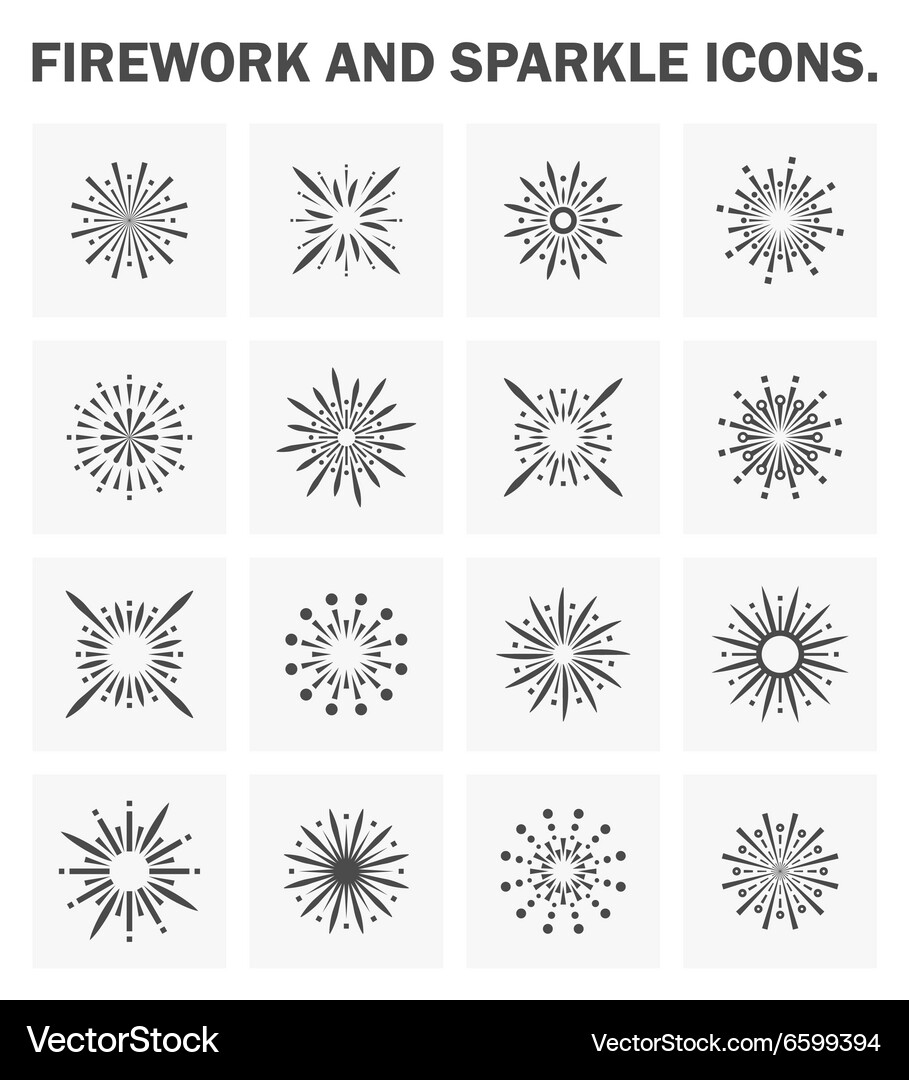 Firework Royalty Free Vector Image - VectorStock