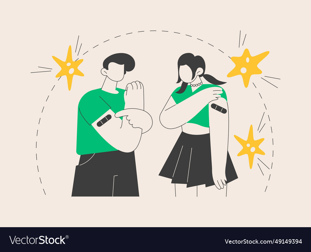 Vaccination of preteens and teens abstract concept Vaccination of preteens and teens abstract concept