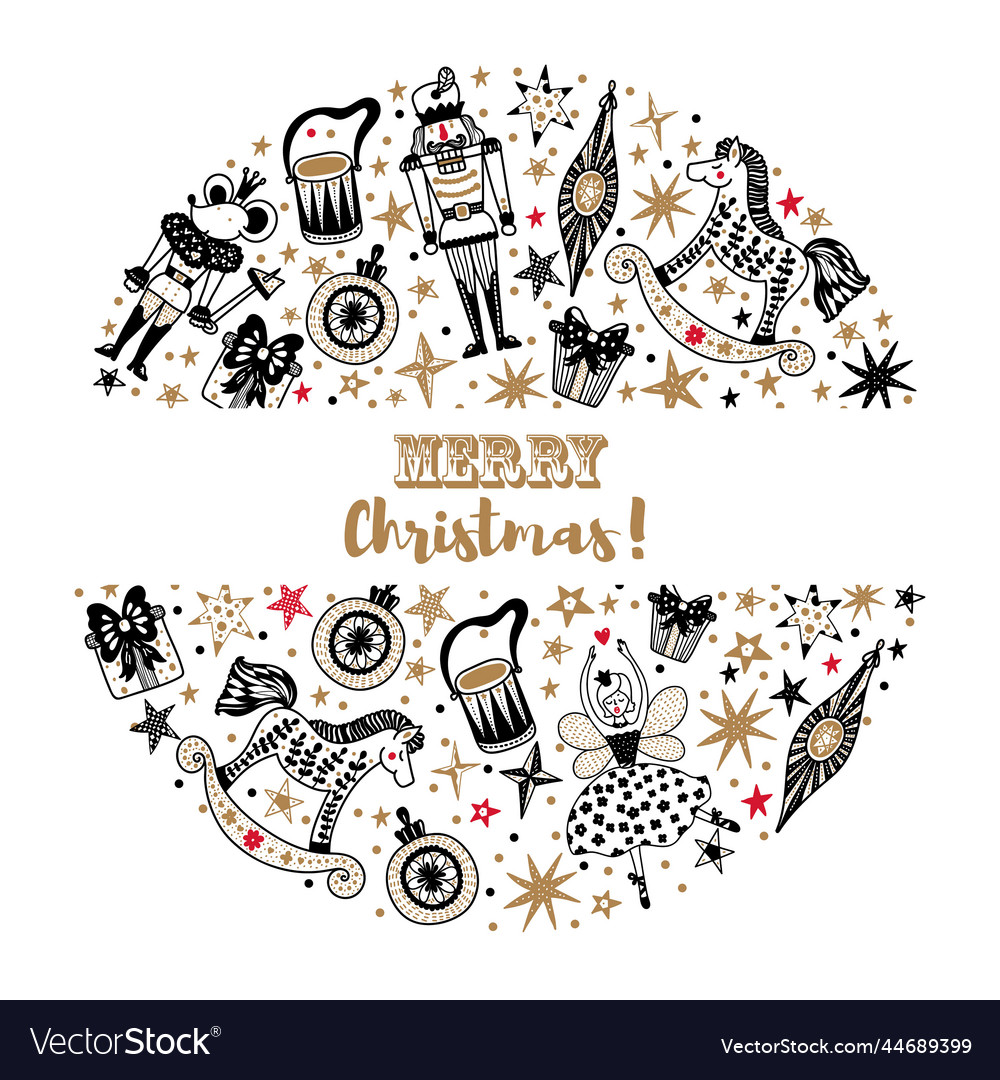 Nutcracker Royalty Free Vector Image - VectorStock