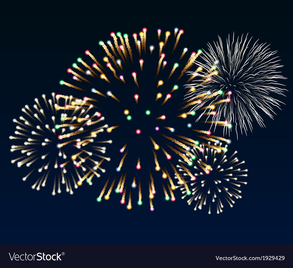 Firework Royalty Free Vector Image - VectorStock