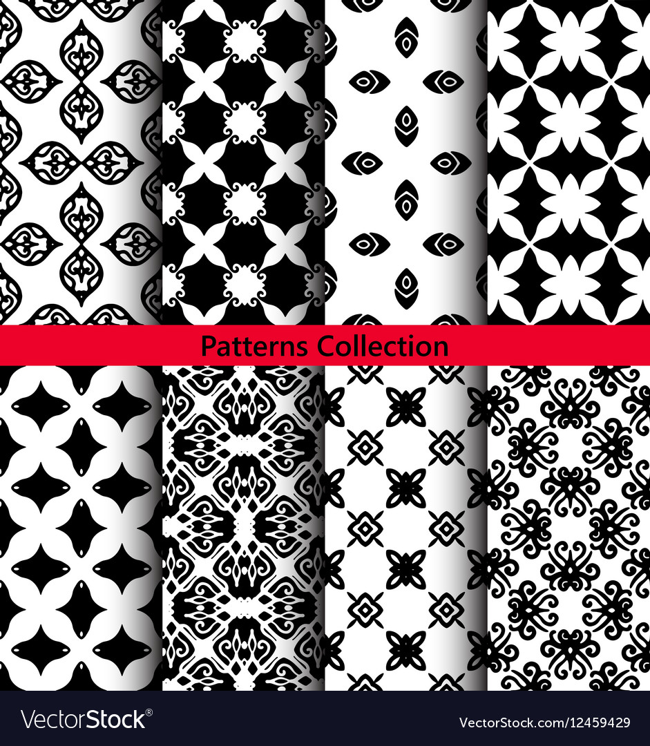 Patterns Floral Abstract Hand Drawn Royalty Free Vector