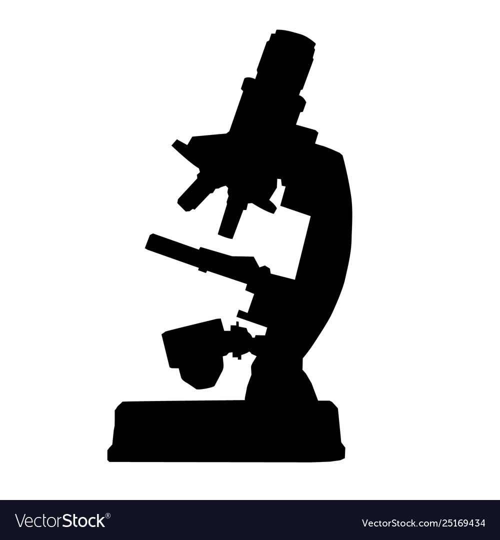 Microscope eps Royalty Free Vector Image - VectorStock