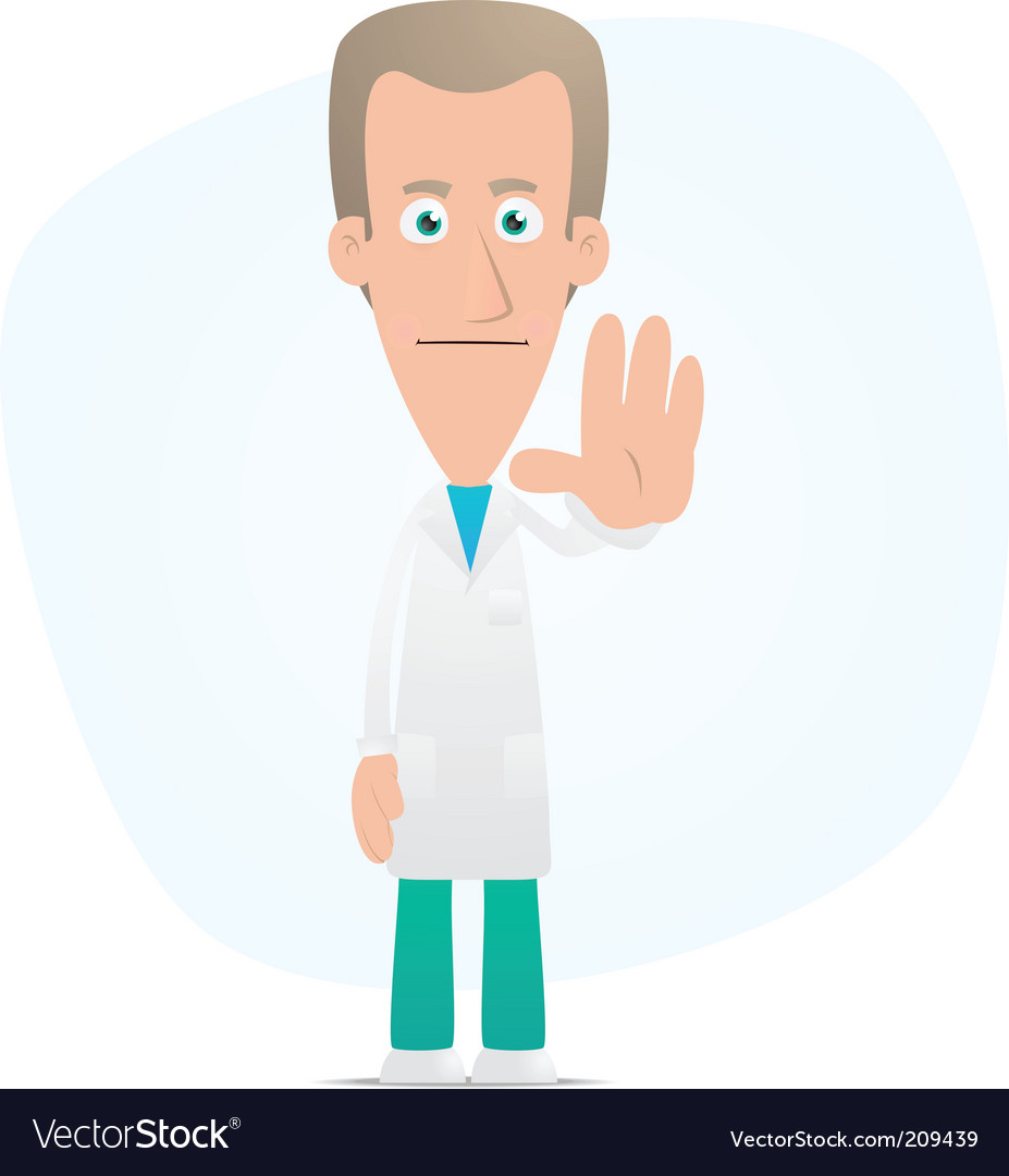 Stop Royalty Free Vector Image - VectorStock