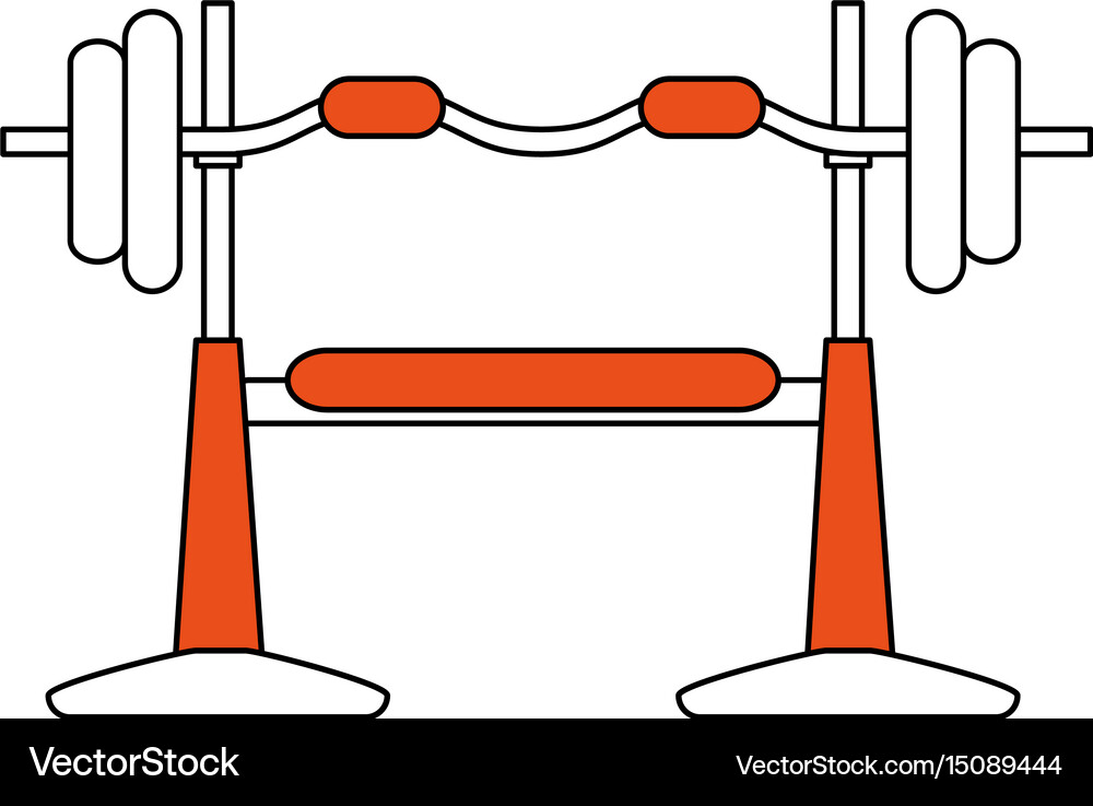 Gym machines flat Royalty Free Vector Image - VectorStock