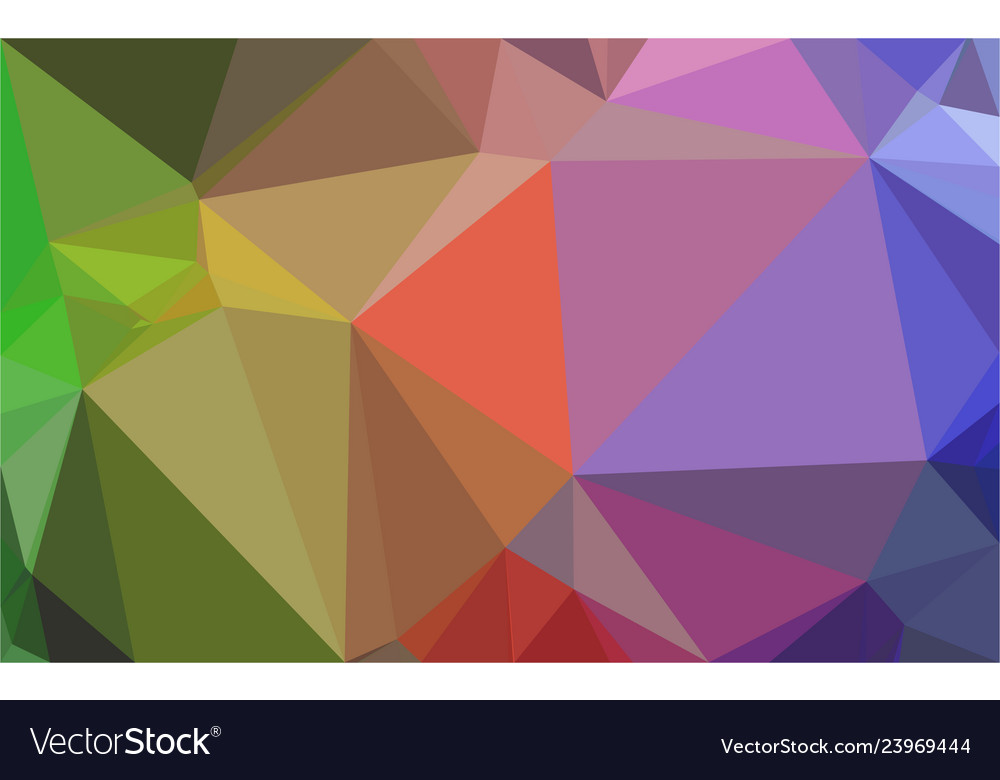 Polygon multicolor background Royalty Free Vector Image