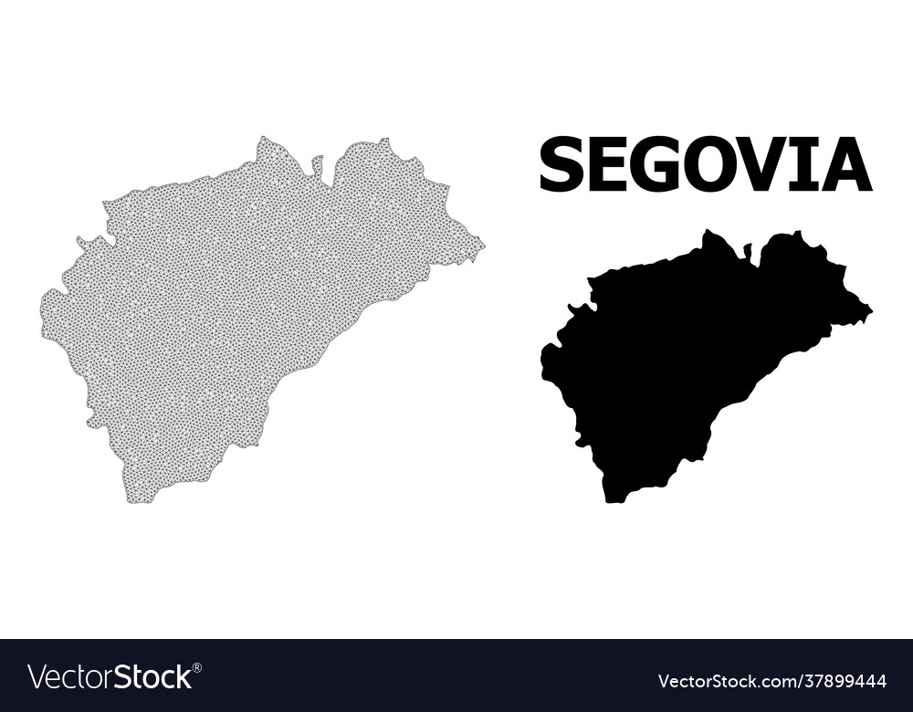 Polygonal network mesh high resolution map Vector Image Polygonal network mesh high resolution map Vector Image