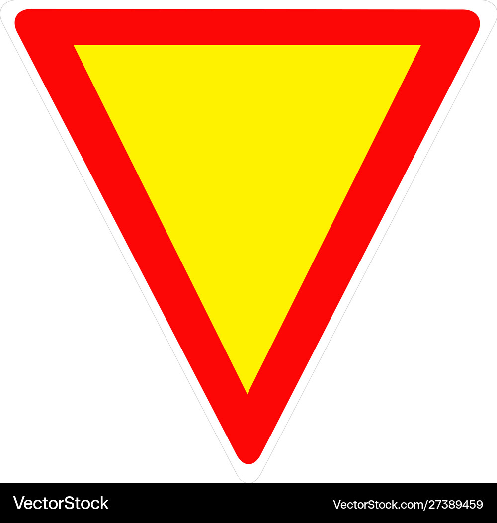 Road sign Royalty Free Vector Image - VectorStock