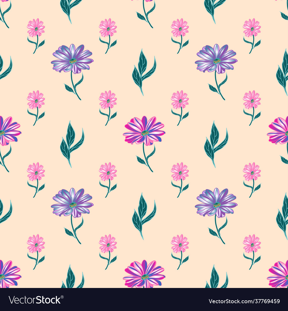 Seamless pattern with multi-colored Royalty Free Vector