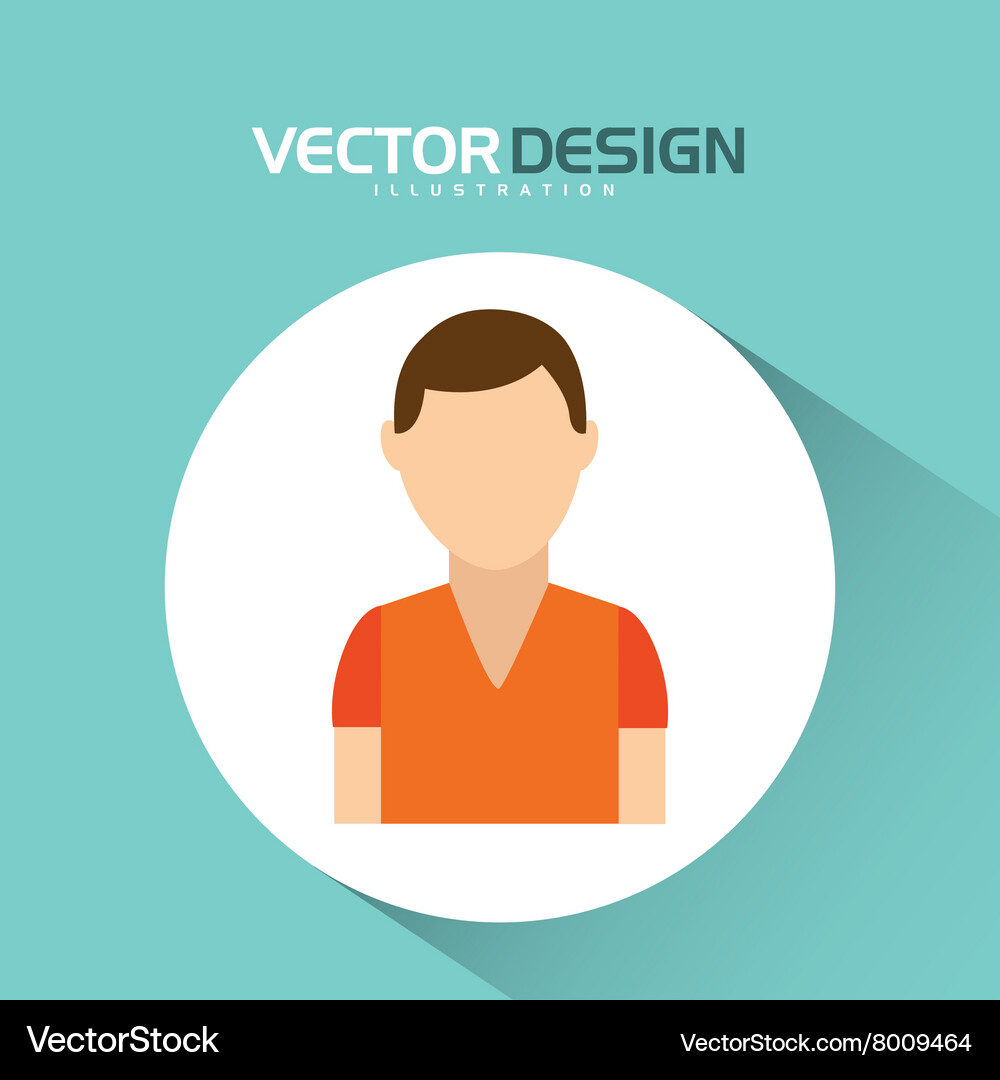 Avatar icon design Royalty Free Vector Image - VectorStock