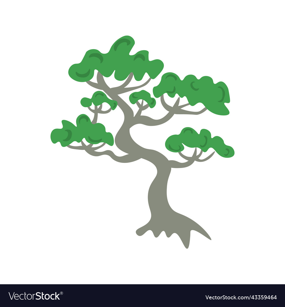 Japanese Tree Vector